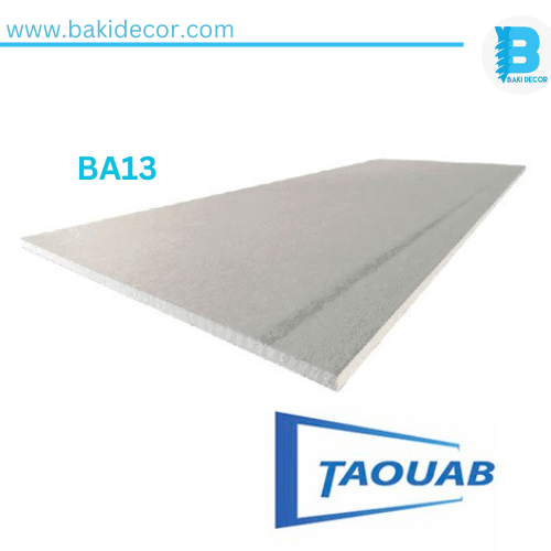 Plaques de plâtre Touab standard PTS BA13 - Baki Decor